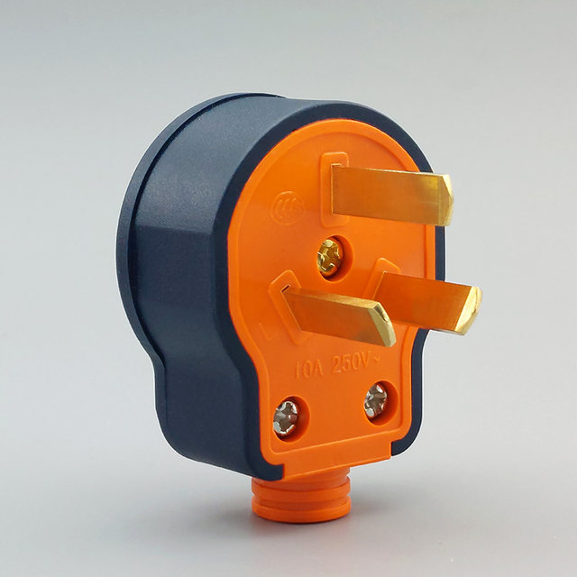 Three-pronged plug, high-power, 3-pin pure copper, durable, durable ...