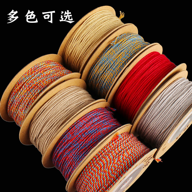 Tibetan hand -rubbing cotton line 0.8mm non -elastic wear -resistant ...