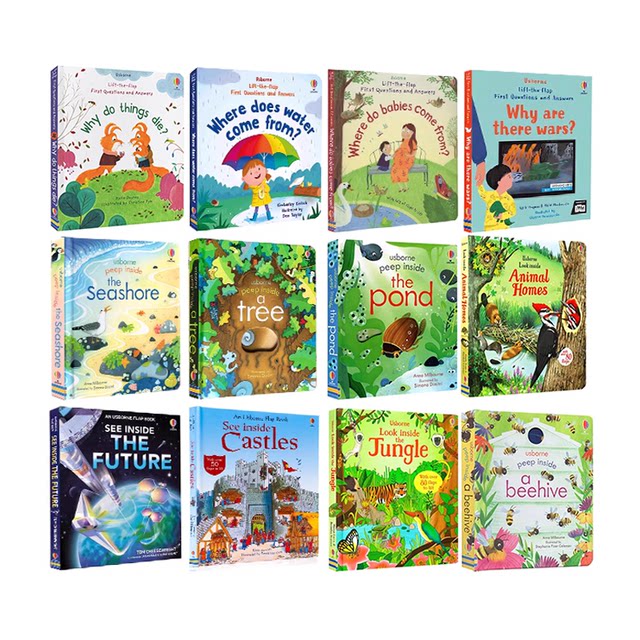 Usborne Questions and Answers Children's Enlightenment Book English ...