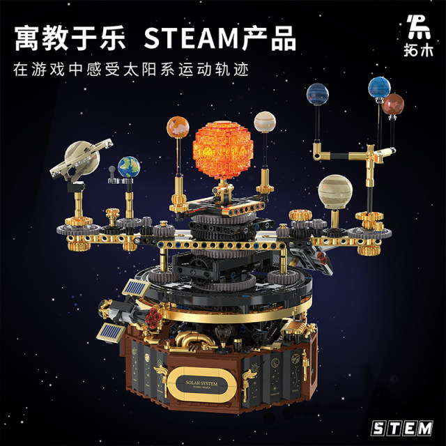 Science and education solar system eight planetary operation model ...