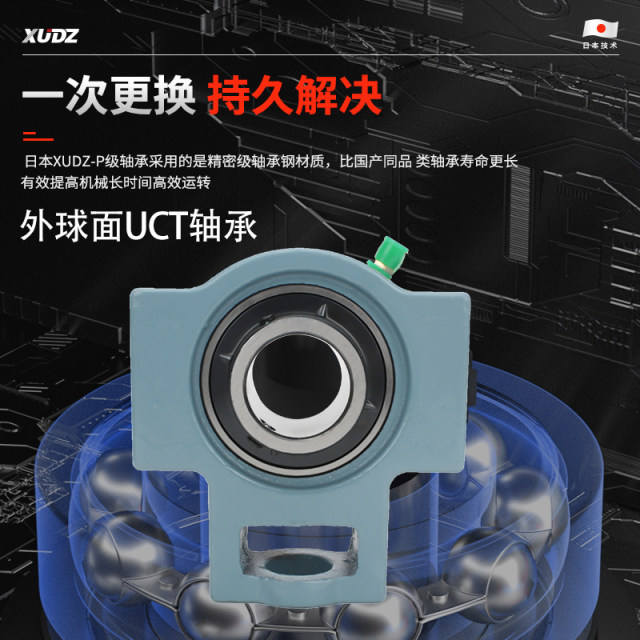 Imported Band Power Facial Bearing Block Uct213 T214 T215 217 218 219 220 221