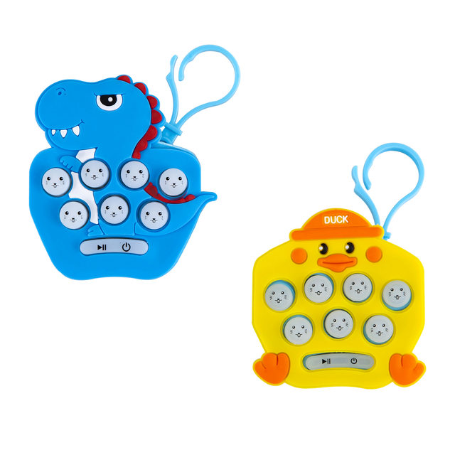 Cartoon whack-a-mole handheld mole machine percussion game console with ...