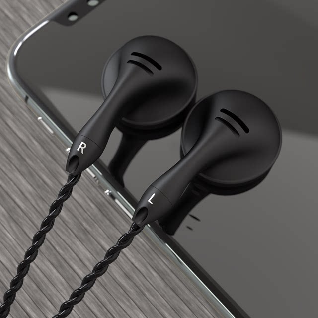 NICEHCK Yuandao B40 Black Sauce Flat Headset Plug Headphones Fever HIFI ...