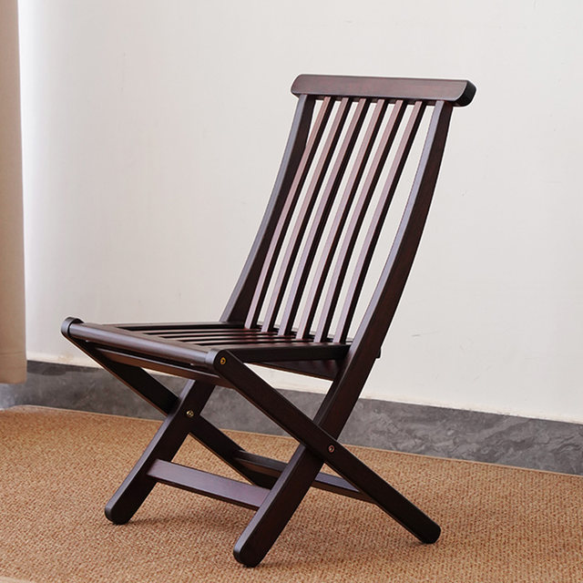 Foldable small stool for home portable adult thick folding backrest ...