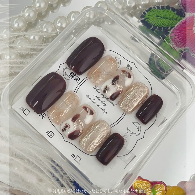 High-end handmade brown smudged gilt cow whitening phototherapy ...