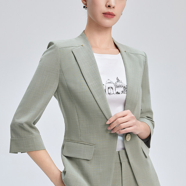 Ying Zhishang Suit Jacket Women's 2025 Spring Professional Set High-end Commuter Workplace Set Women