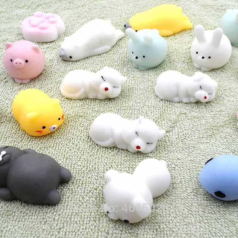 Squishy Mini Animals Squeeze Toy Mochi Cat Antistress Cute S | EBUY7