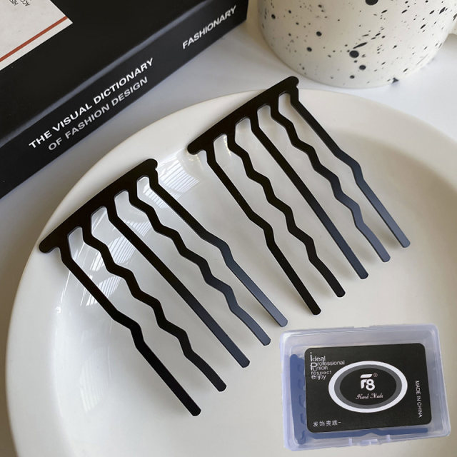 Lazy hairpin fixing artifact 2025 new U-shaped hairpin pinch hairpin ...