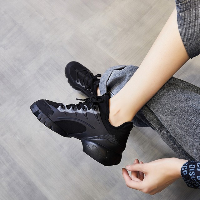 ZHR is the new thick-soled heightening daddy shoes for women, genuine ...