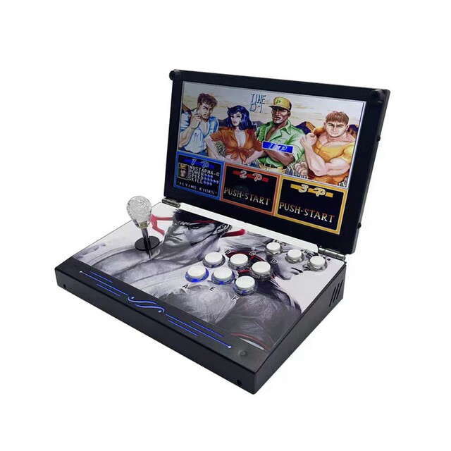 Household folding King of Fighters fighting clamshell arcade game ...