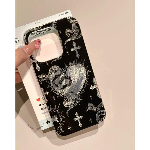 Little Red Book of Little Black Snake for Apple 15 mobile phone case ...