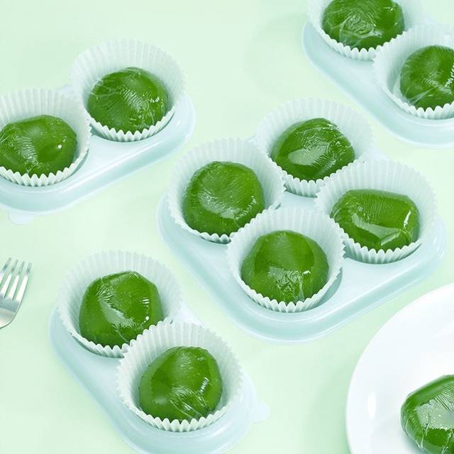 Qingtuan plastic wrap dot-break commercial glutinous rice balls special ...