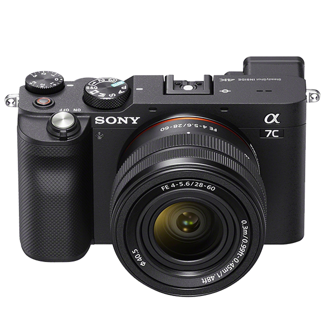 Sony ILCE-7C full-frame micro-single selfie vlog video digital camera ...
