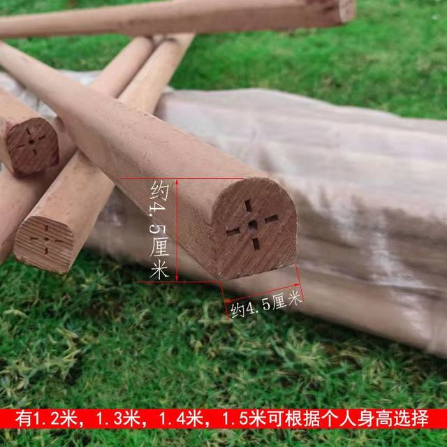 The hoeing locust wood handle puts the solid wood hoe handle, the hoe ...
