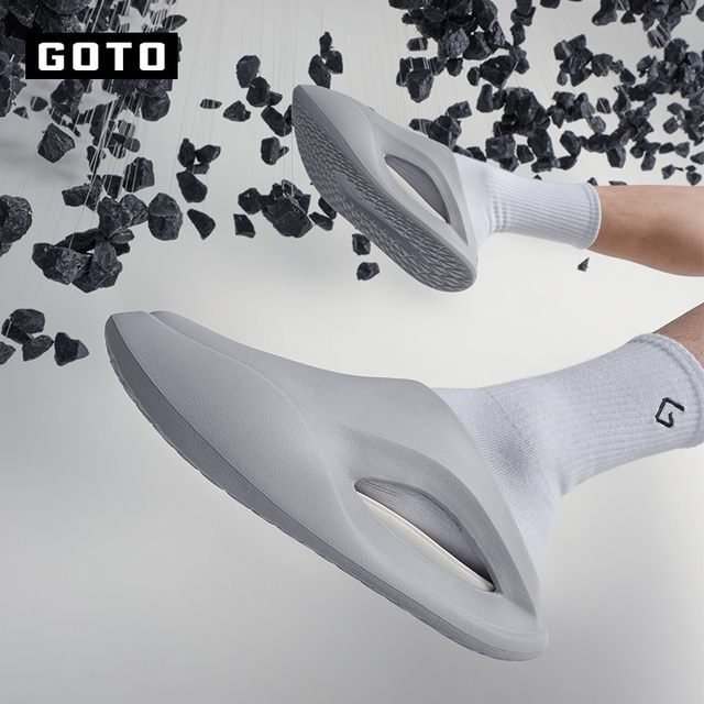 GOTO GT2 star dolphin slippers trendy slippers for men, non-slip thick ...