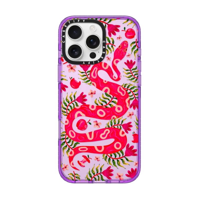 Spot Casetify Garden Red Jungle Teng Snake is suitable for Apple ...