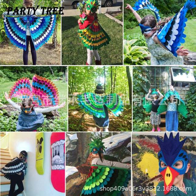 Kindergarten children's performance clothing owl cartoon animal costume ...