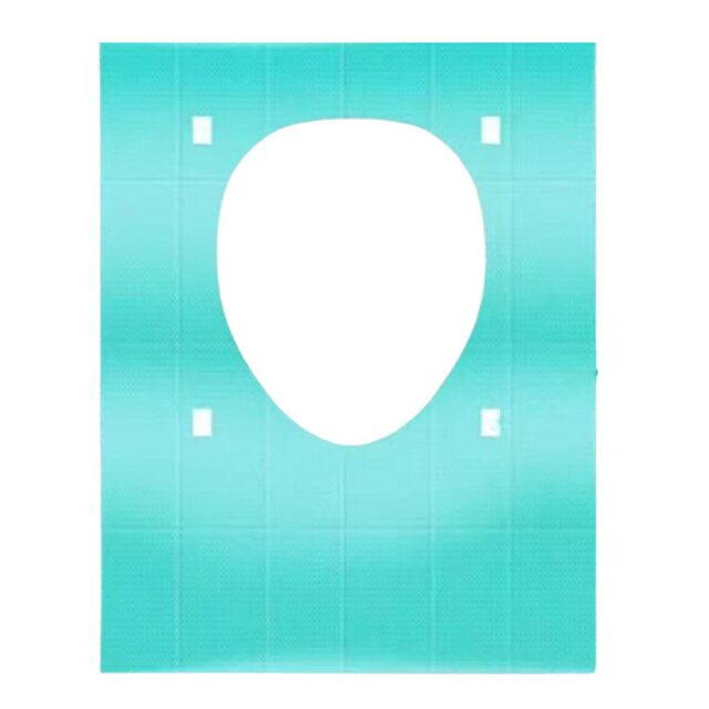 Disposable toilet pad fully covered and extended dirt-proof portable ...