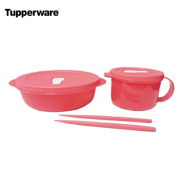 Tupperware official authentic microwave lunch box 3-piece set for ...