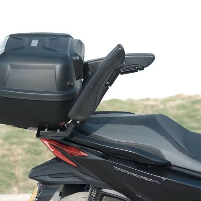 Motorcycle back seat modification General safety handrail can fold the ...