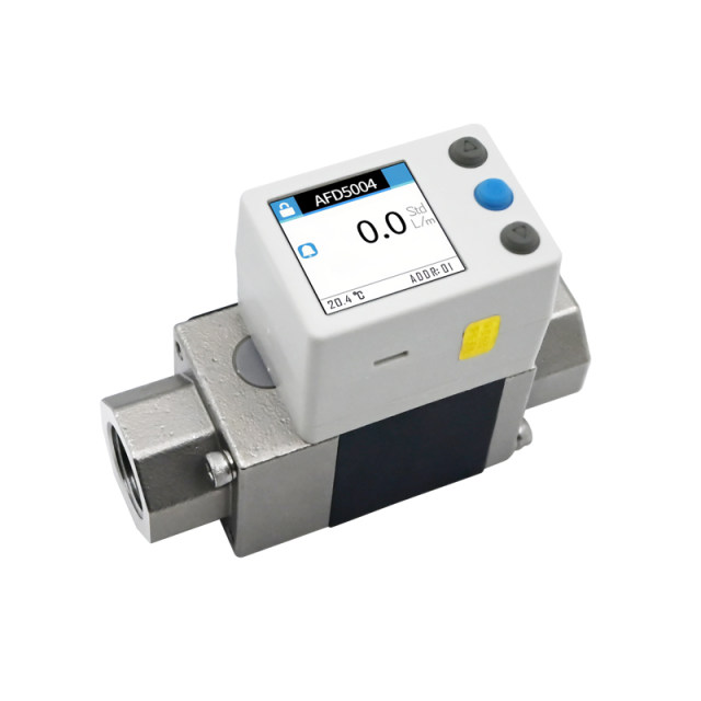 Vortex water flow meter liquid flow meter sensor replaces SMC water digital flow switch AFD5 series