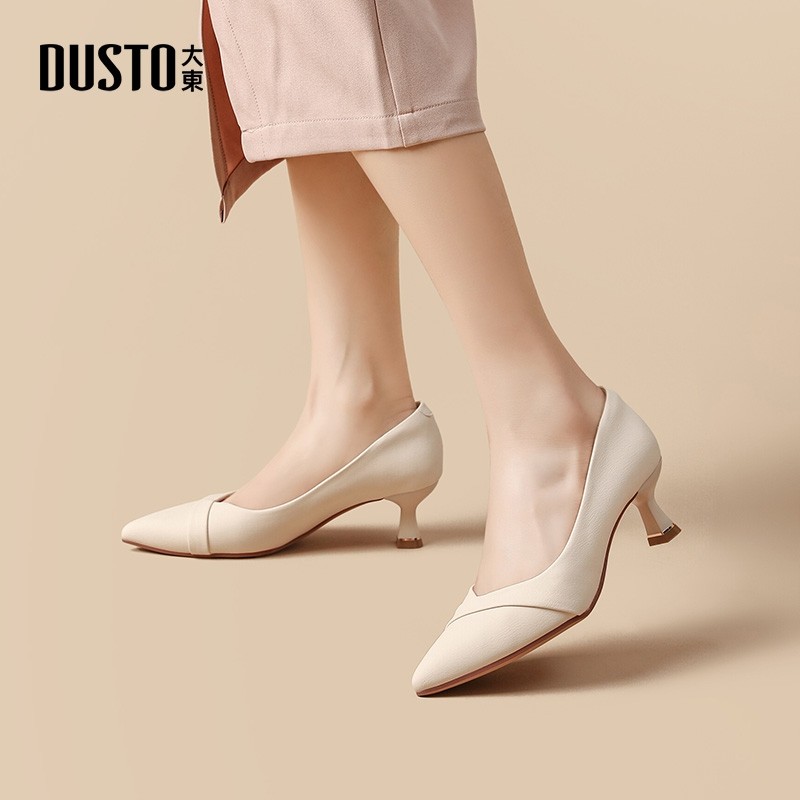 Dadong pointed toe shallow mouth single shoes for women autumn 2025 new ...