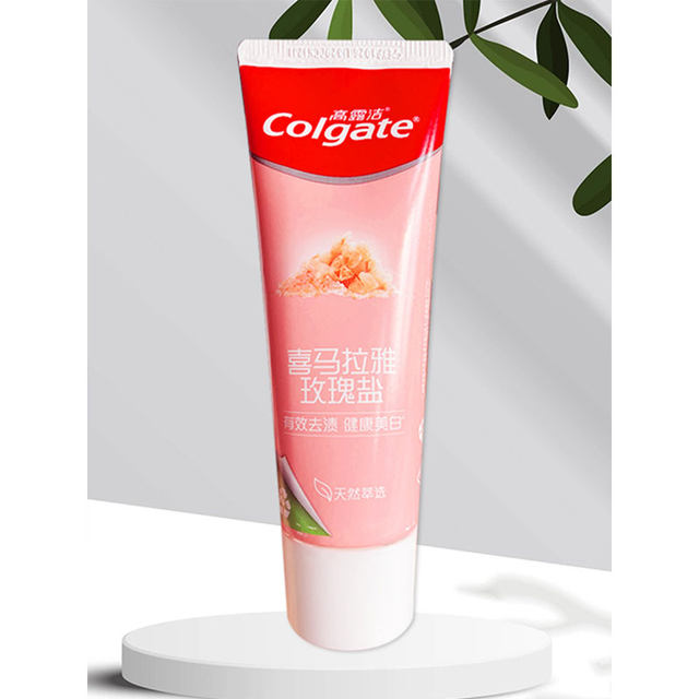 Colgate Toothpaste Natural Himalayan Pink Salt Contains Fluoride, Anti ...
