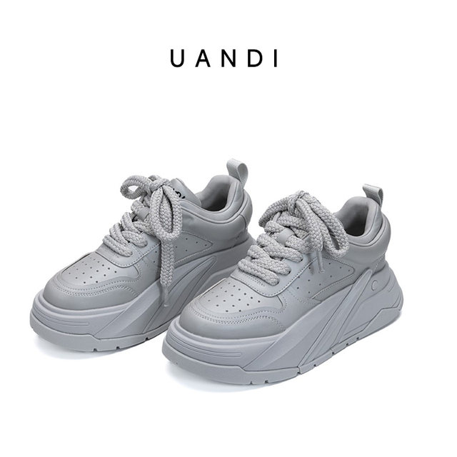 UandI shoes for women 2025 summer new hot versatile thick sole elevated ...