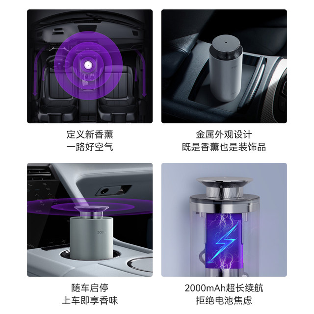 3004 Car Aroma Diffuser Car Fragrance Machine Car Perfume Intelligent ...