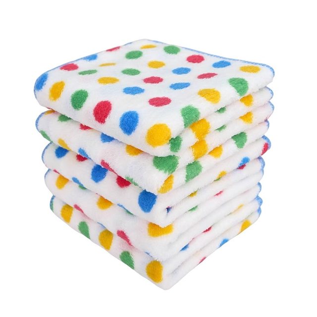 Polka-dot rag, kitchen cleaning dishcloth, not easy to stain with oil ...