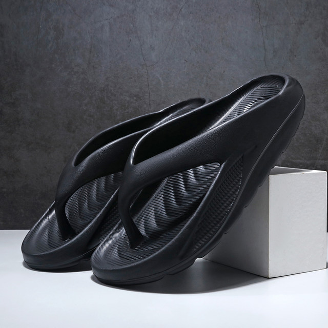 Slippers for boys going out for casual thick sole heightened foot ...