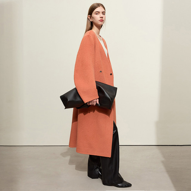 AMII2024 winter new Chinese new Chinese with plate buckle waist rope V ...