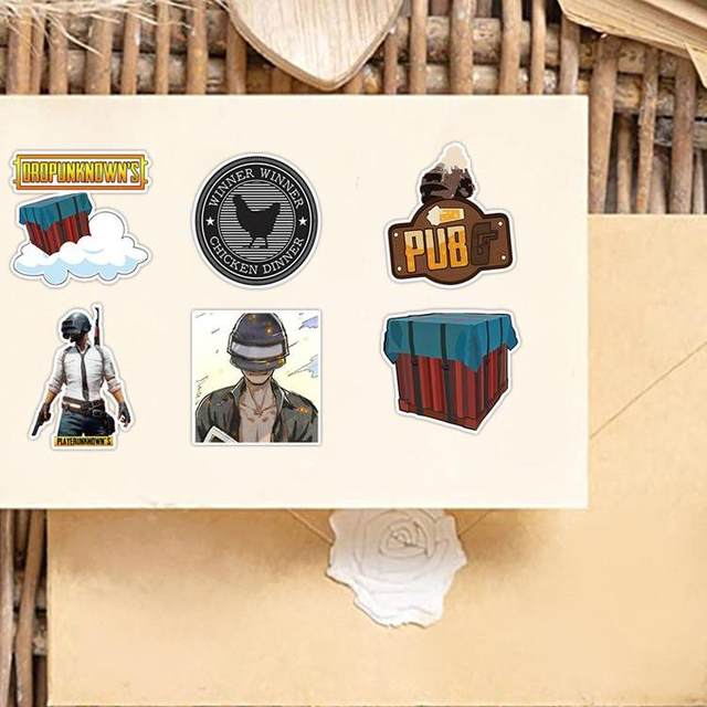 30 trendy graffiti waterproof decoration game chicken PUBG DIY hand ...