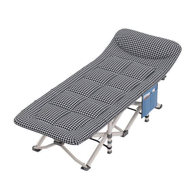 Folding bed Single bed office Portable military bed station station nap ...