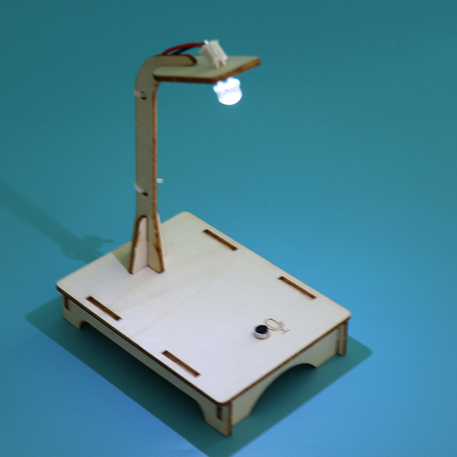 Student science and technology small production of voice-controlled ...