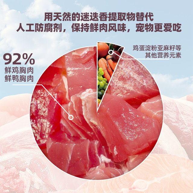 Supefu pet fresh meat sausage duck meat clear tears without salt 0 add ...