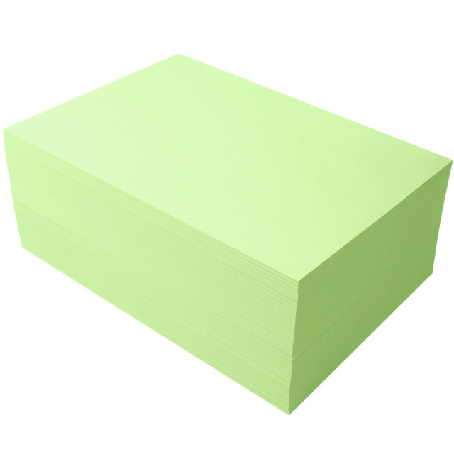 Green a4 printing paper light green 70g 80g color copy paper A5 ...