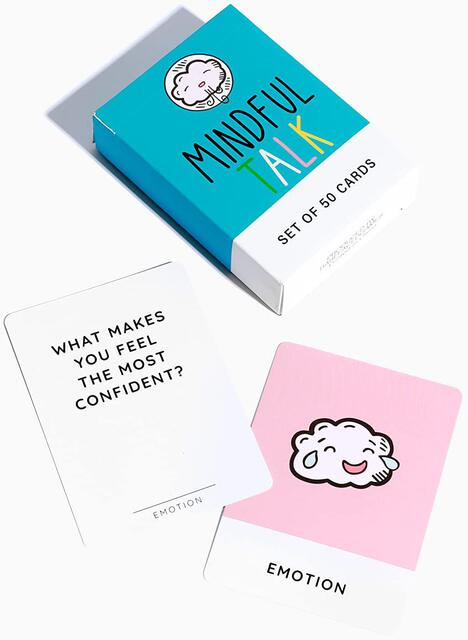 Mindful talk, full English children's card game, family gathering ...