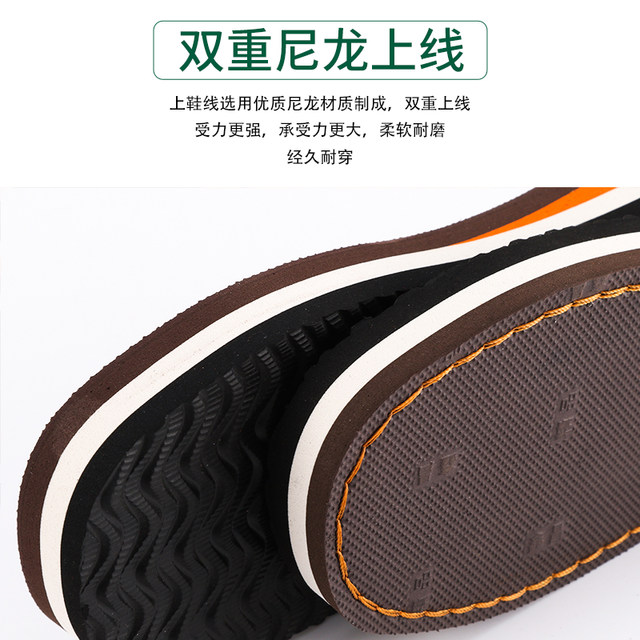 Handmade wool knitted soles, hook slippers, cotton shoes, sponge tops ...