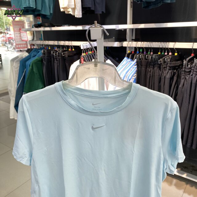 Genuine NIKE Nike simple breathable quick-drying round neck training ...