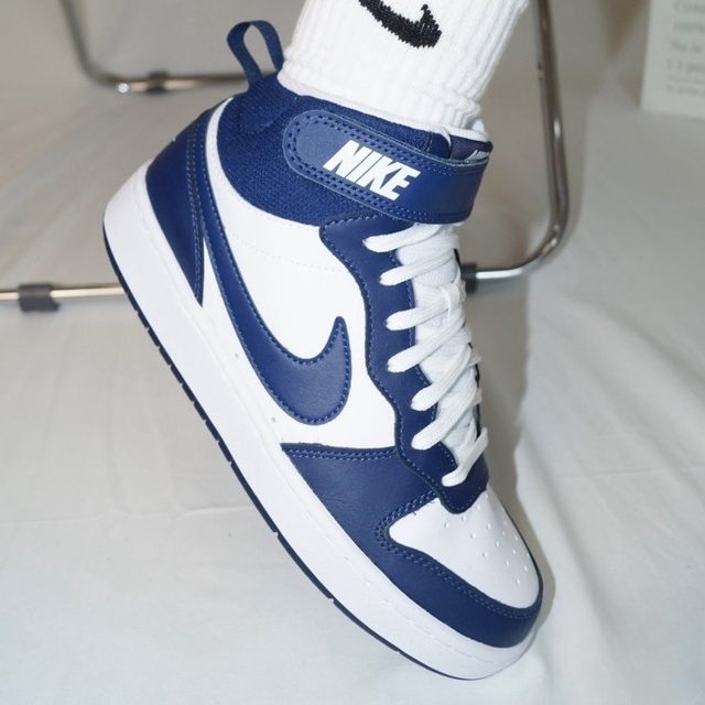 Nike Court Borough Mid Nike Obsidian in the sports leisure board shoes ...