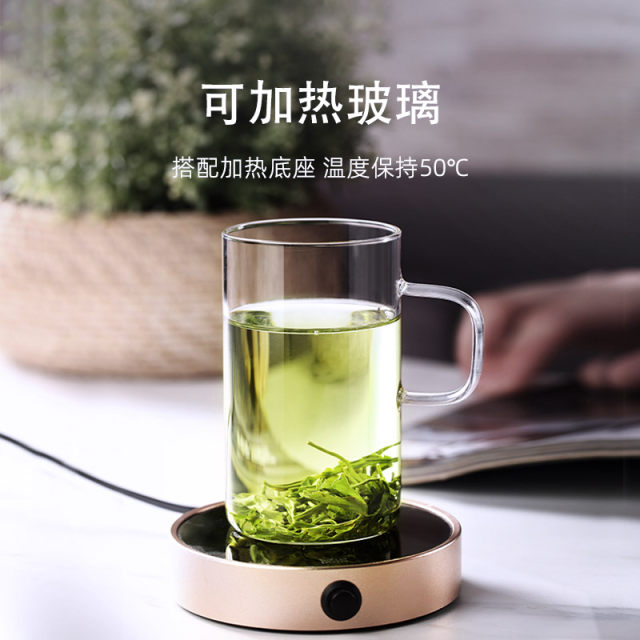 Shangming heat-resistant glass household green tea cup round ...