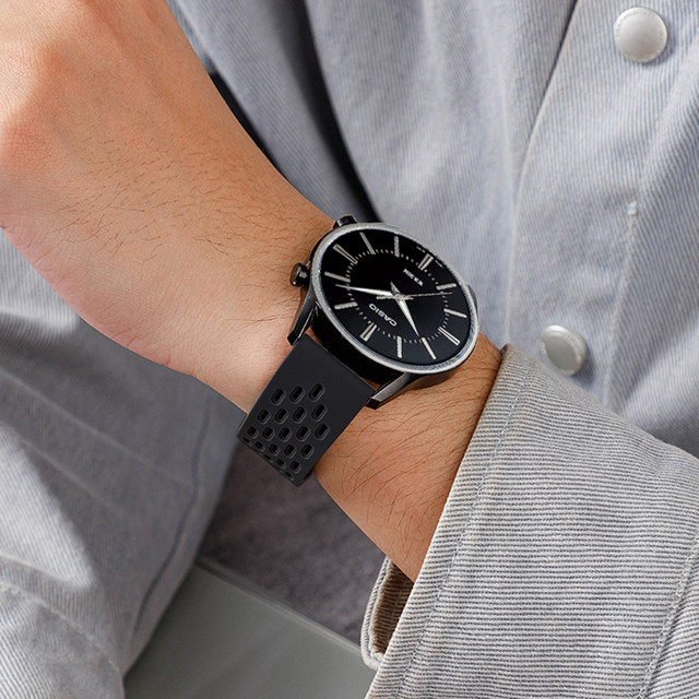 Watch with men's holes, silicon glue breathable magnetic absorption ...