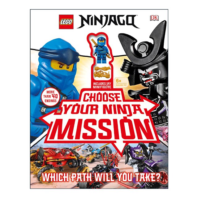 Original English version of Lego Ninjago Choose Your Ninja Mission Lego ...