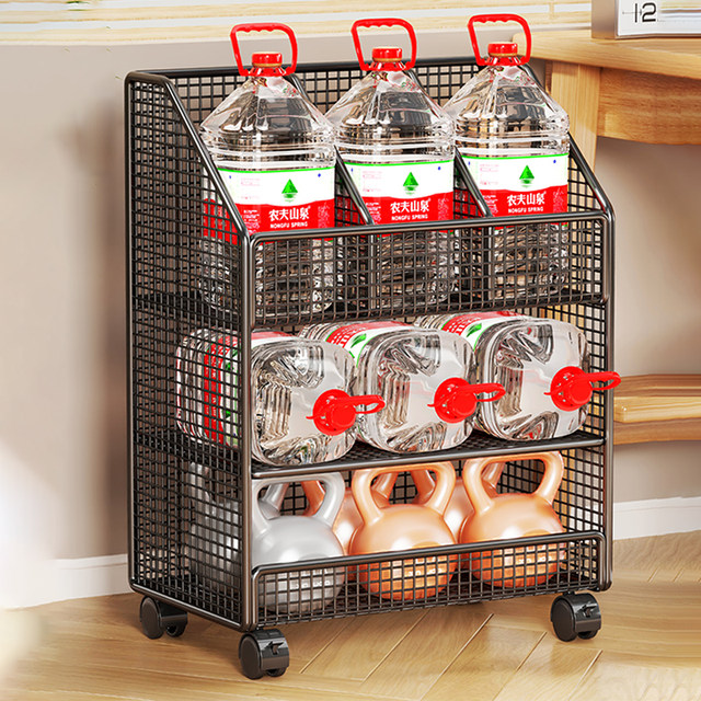 Bookshelf floor-standing storage rack home living room children's ...