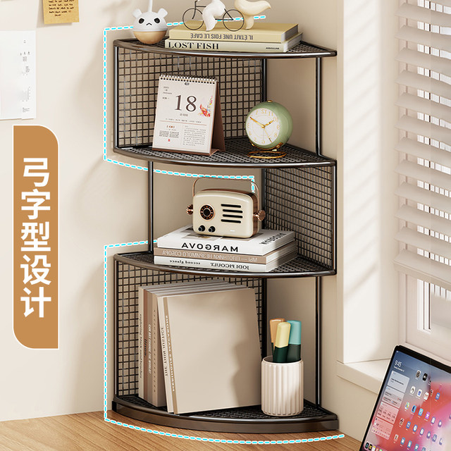 Desktop corner shelf Office desk work station desk corner storage ...
