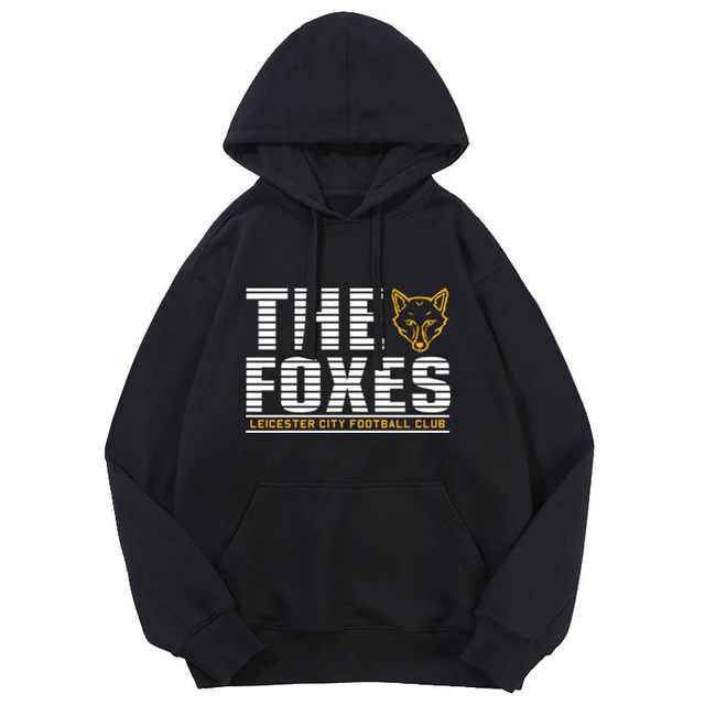 Leicester City Uniform Football Fox Fox City Blue Fox Waldi Hooded ...