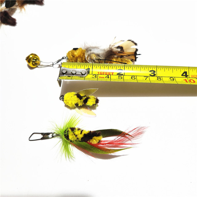 Cat toys small flying insects to amuse cats with replacement heads ...