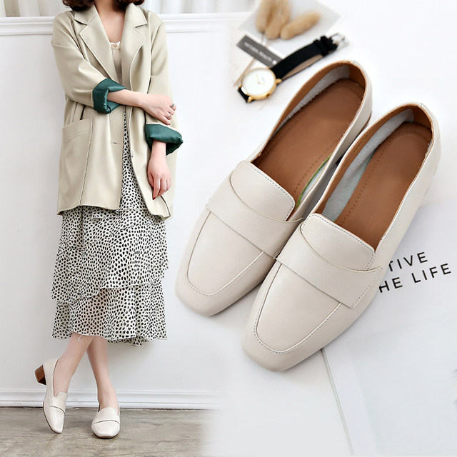 New super popular and beautiful genuine leather single shoes for women ...