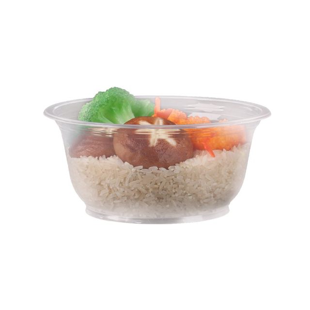Single-type lunch box, meal bowl, thick round packaging box, soup bowl ...